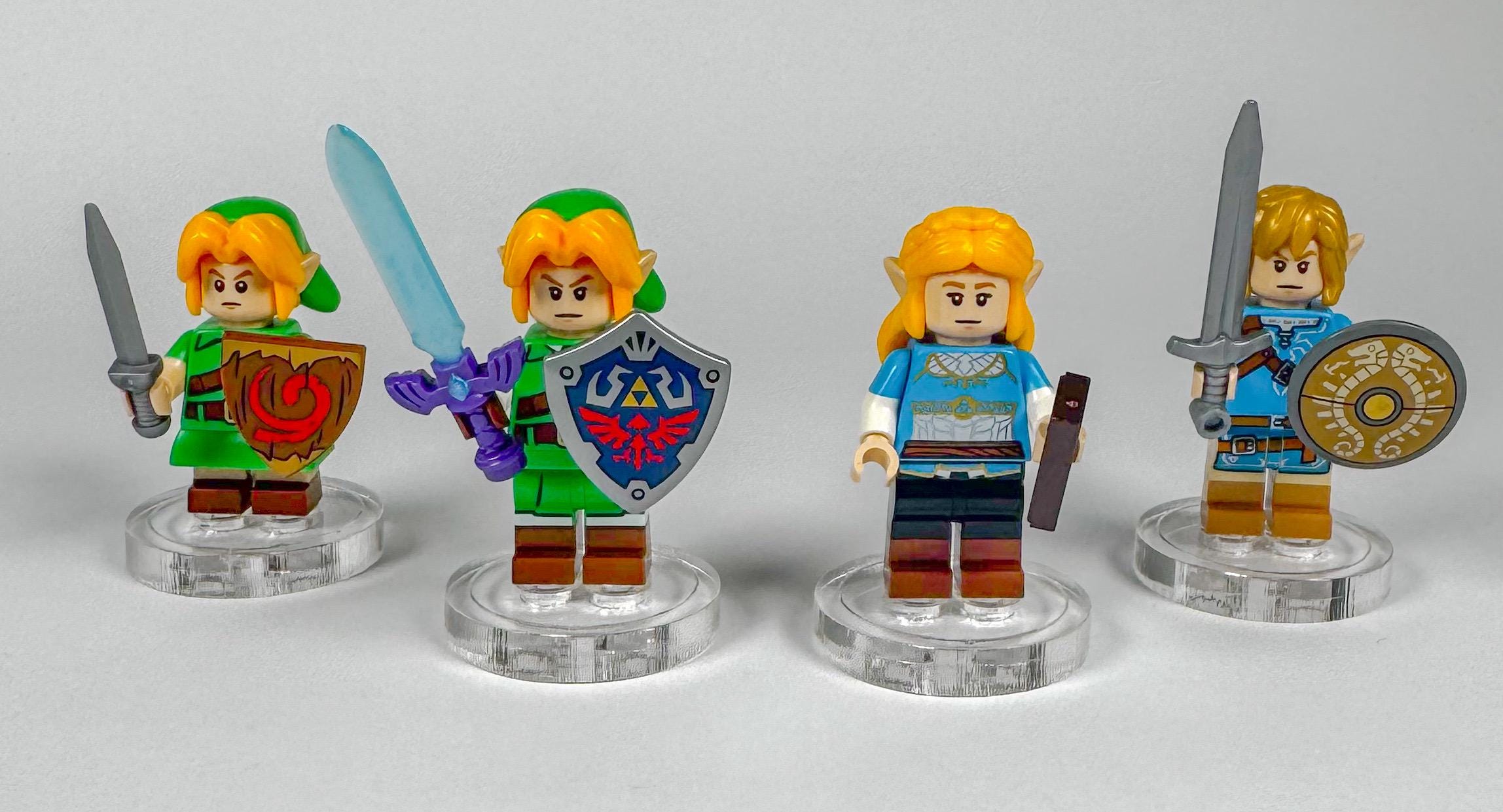 Minifigure "Sliders" Display Stands – Sonoran Display and Play